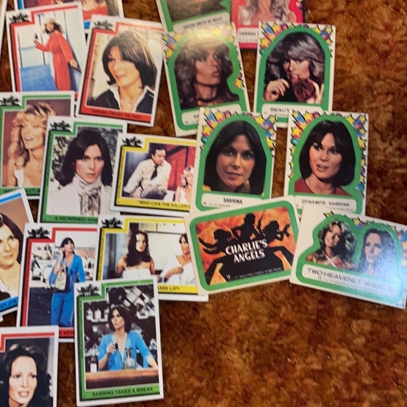 Other | Bundle Of Charlies Angels Trading Cards | Poshmark